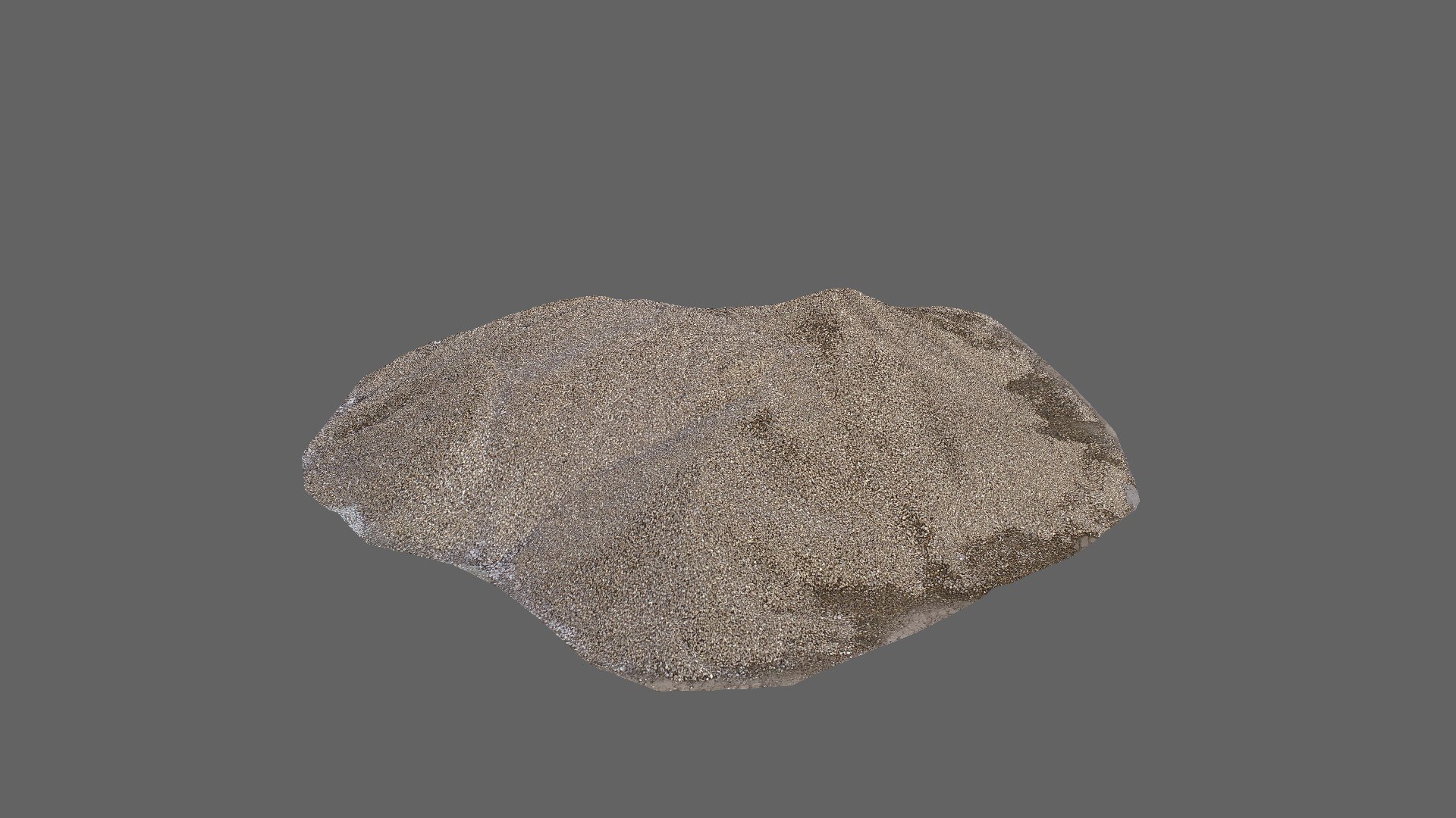 3D Collection Of Piles Of Gravel Or Sand - TurboSquid 2055630