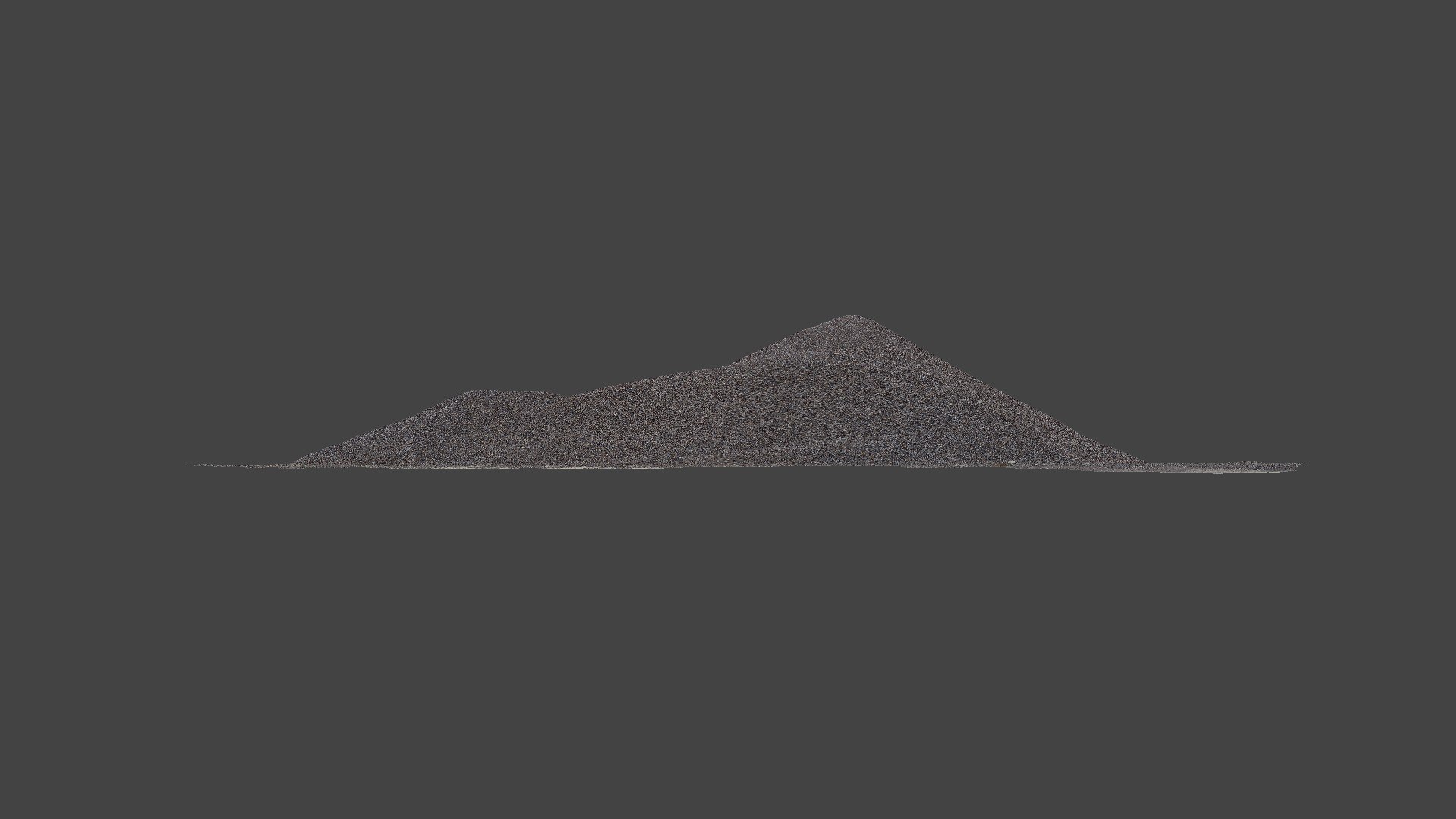 3D Collection Of Piles Of Gravel Or Sand - TurboSquid 2055630