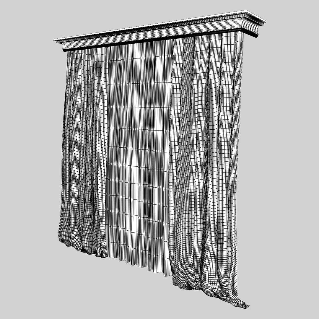 Curtain 3d Max