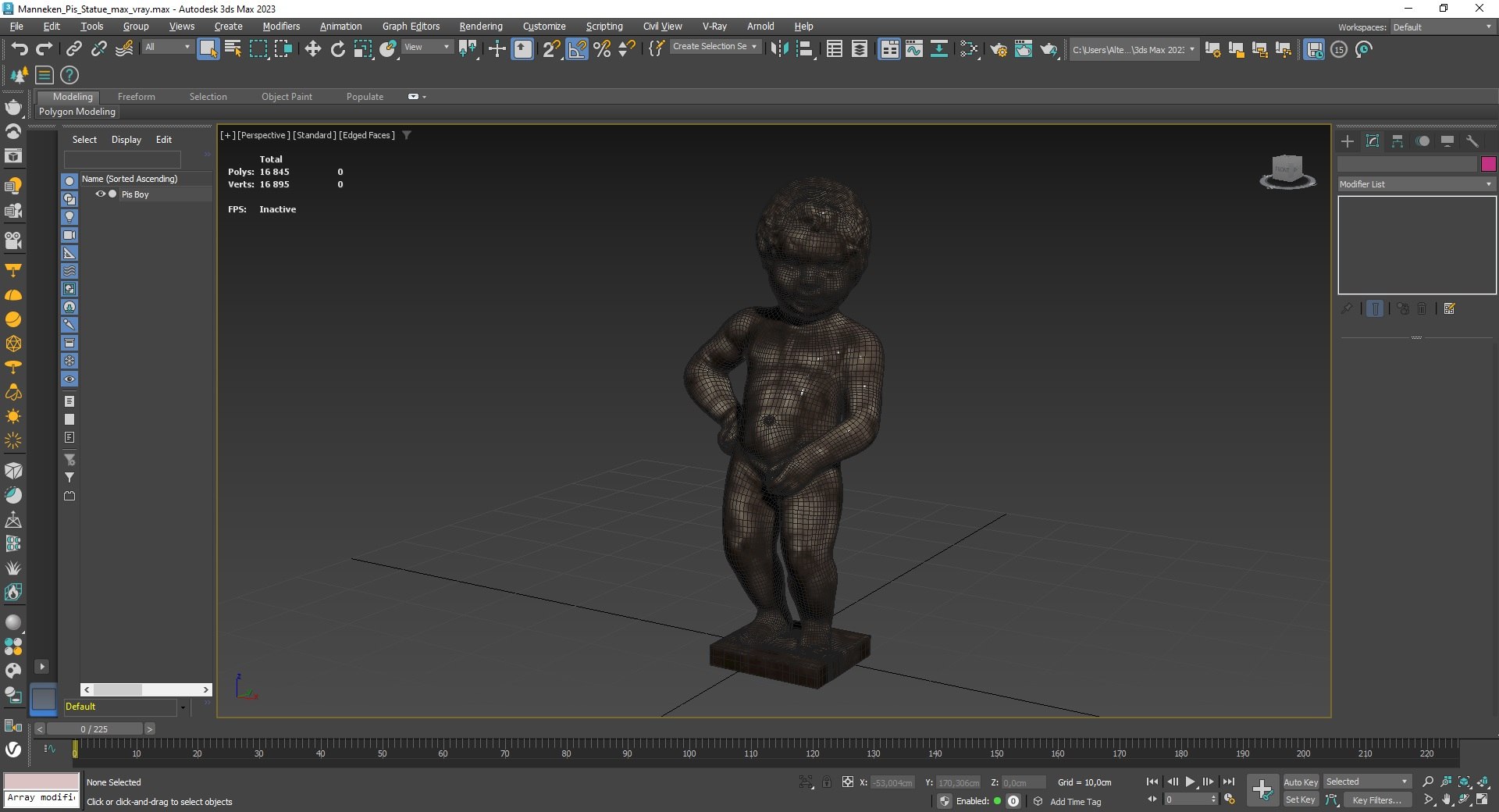 Manneken Pis Statue For 3D Print 3D Model - TurboSquid 2267467