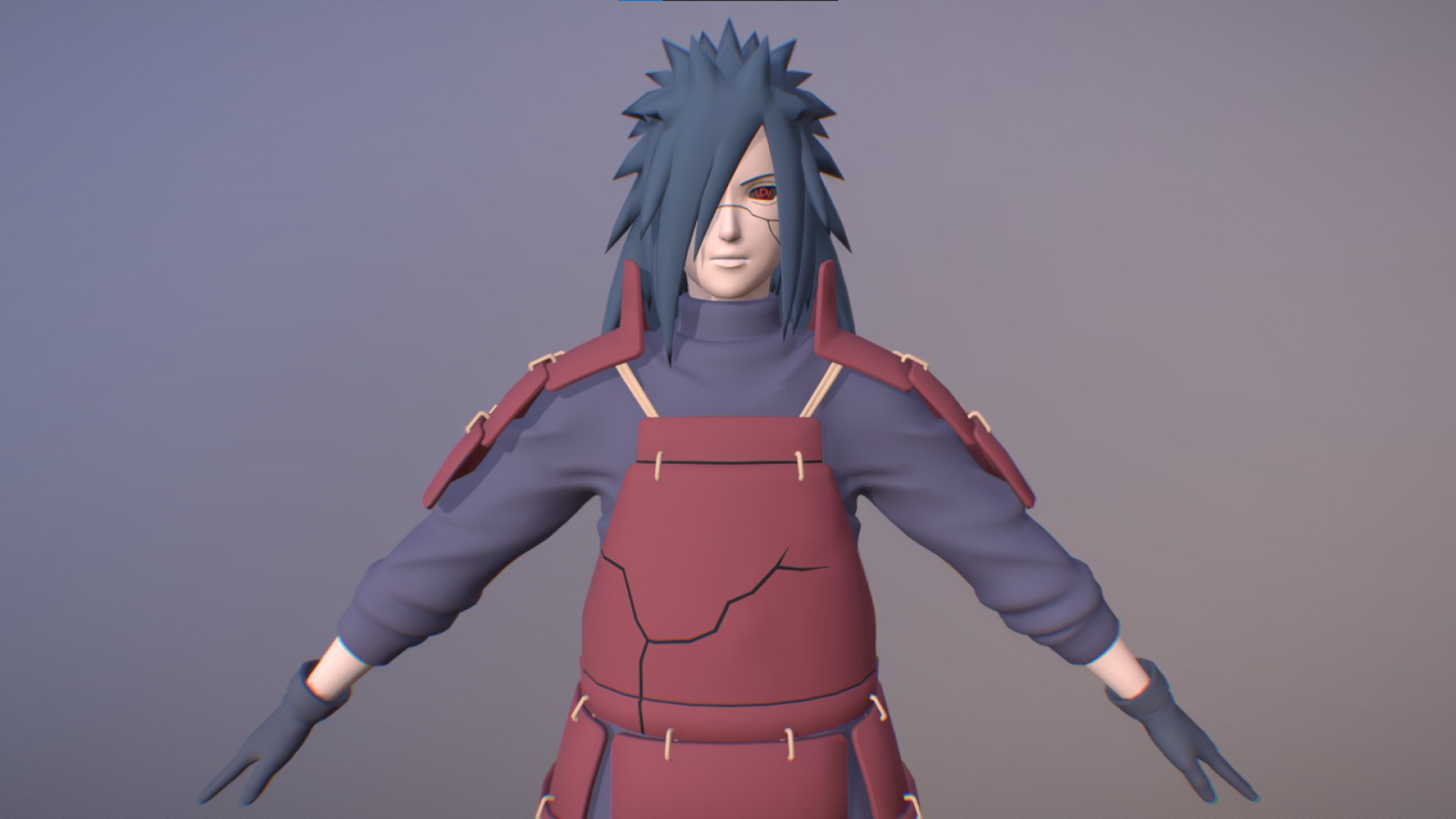 3D Madara Uchiha - Sharingan Activated - TurboSquid 2242679