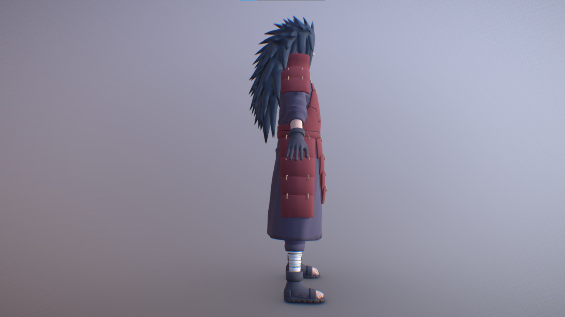 3D Madara Uchiha - Sharingan Activated - TurboSquid 2242679