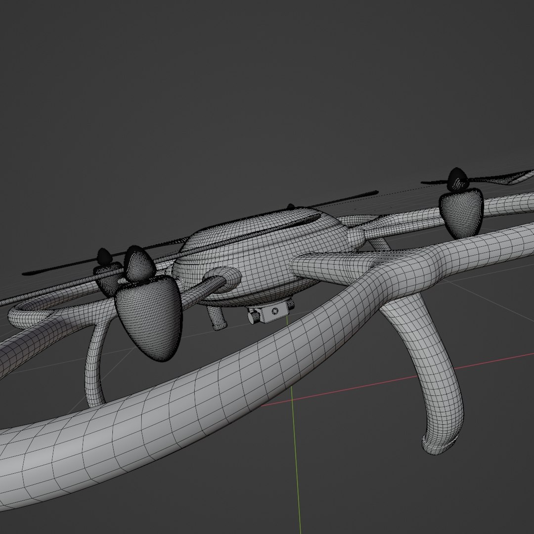 Drone Sci-Fi Stylized 3D - TurboSquid 2107296