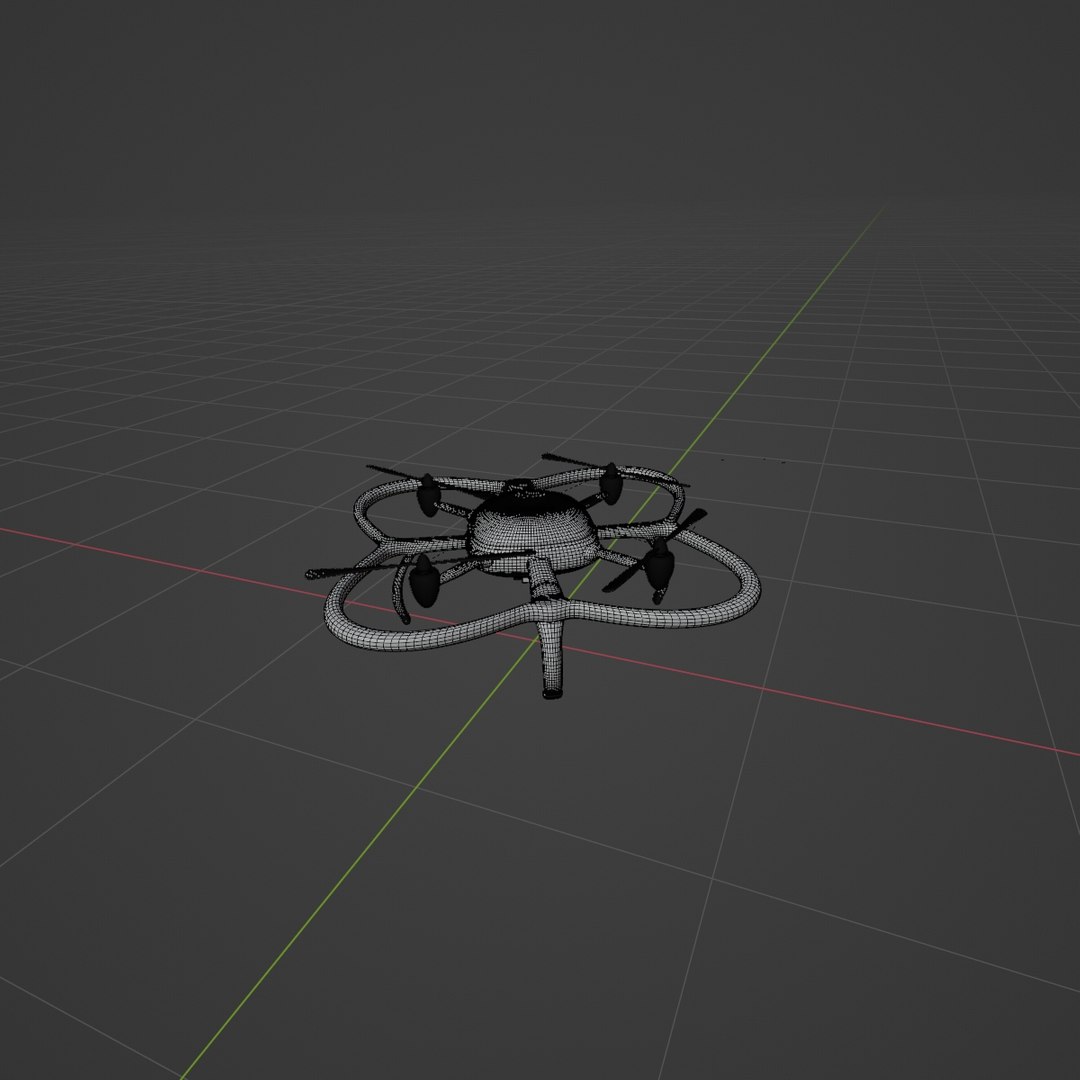 Drone Sci-Fi Stylized 3D - TurboSquid 2107296