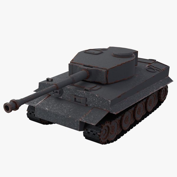 modelo 3d Tiger TANK - TurboSquid 2063962