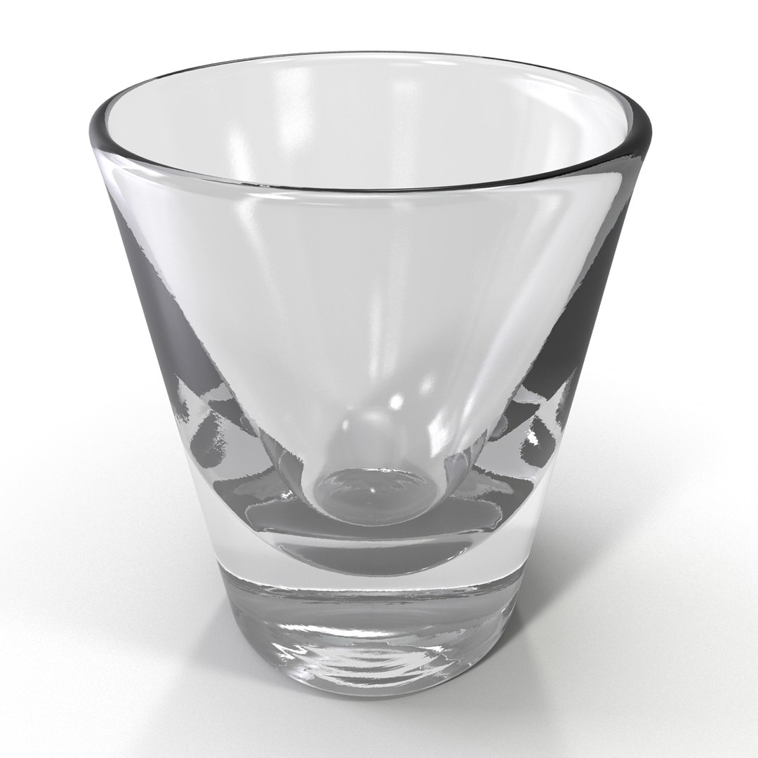 3d Model Of Shot Glass