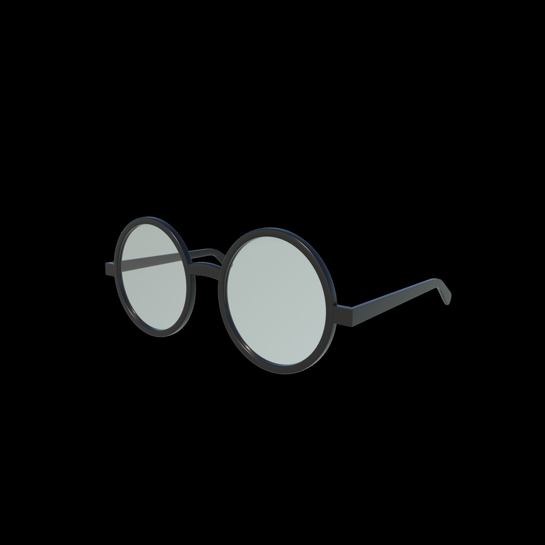 Round Glasse 3D Model Model - TurboSquid 2356563