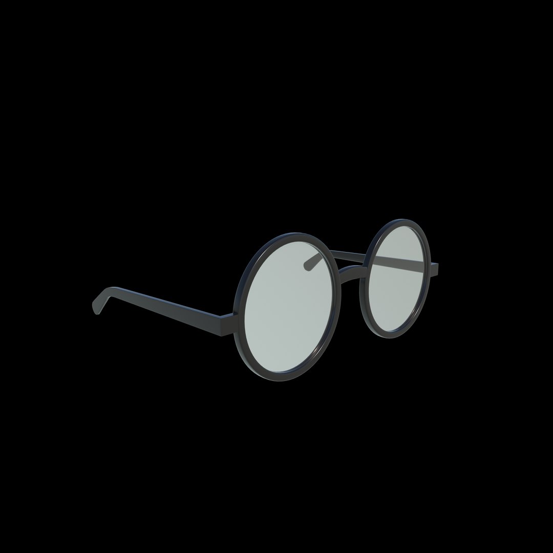 Round Glasse 3D Model Model - TurboSquid 2356563