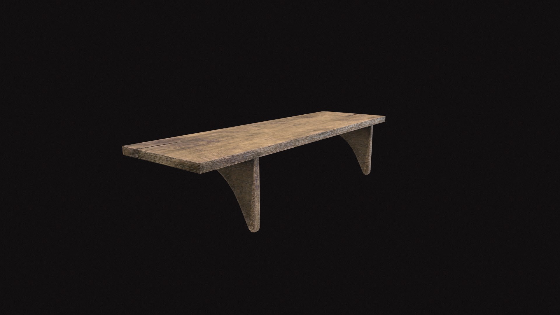 Medieval Wall Rak Model - TurboSquid 2311773