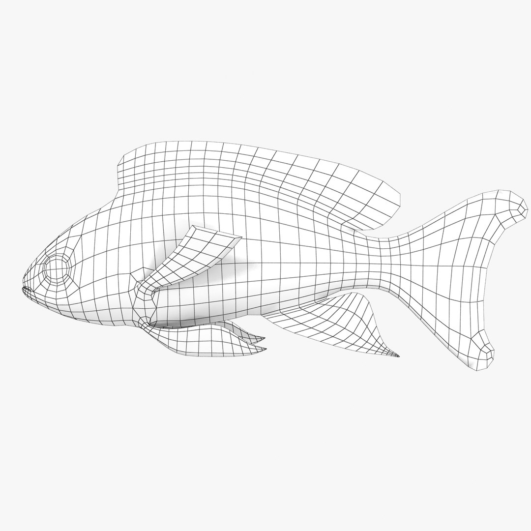 3ds max fish aquarium