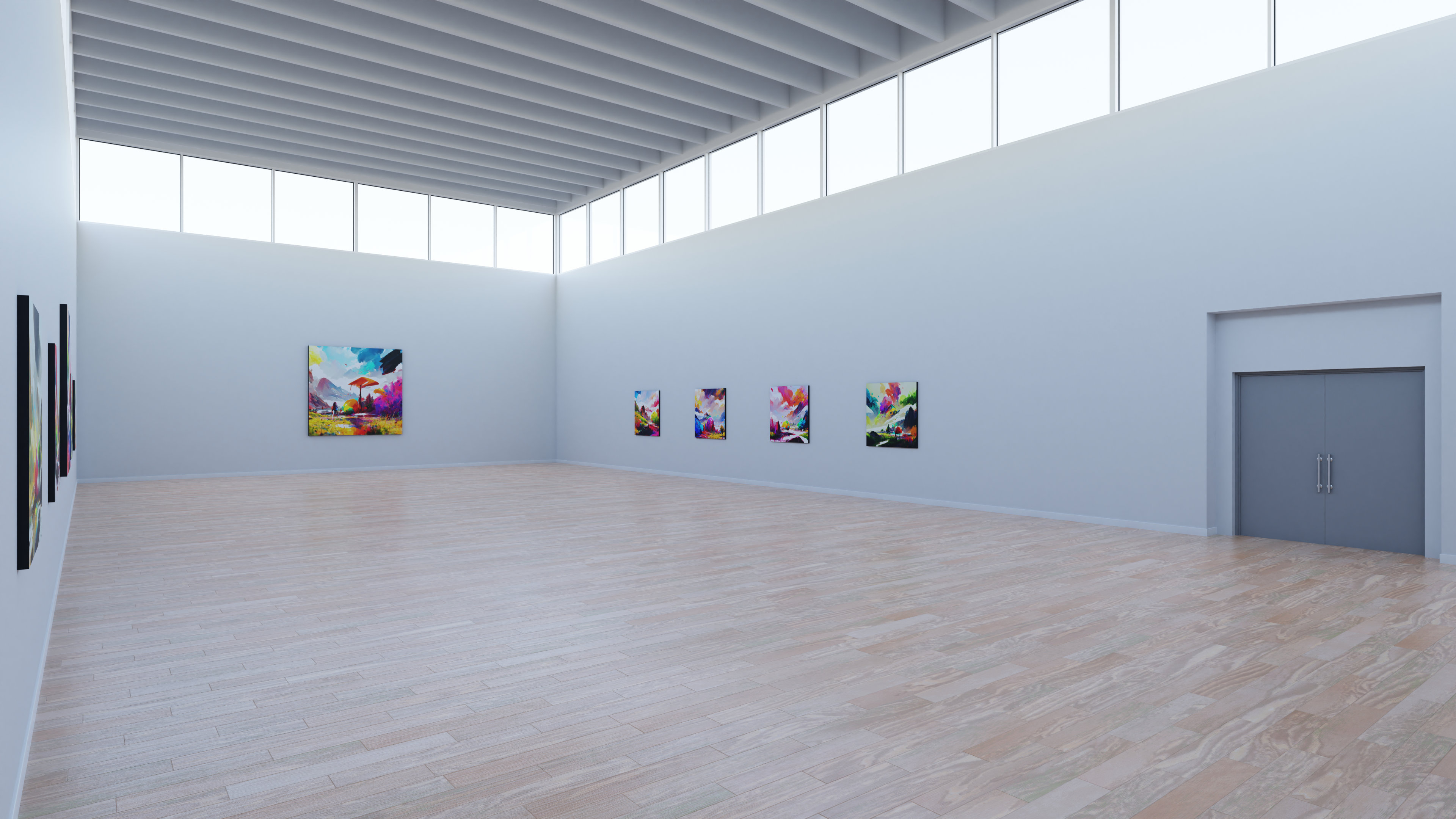 Art Gallery Interior 31 3D model - TurboSquid 1902970