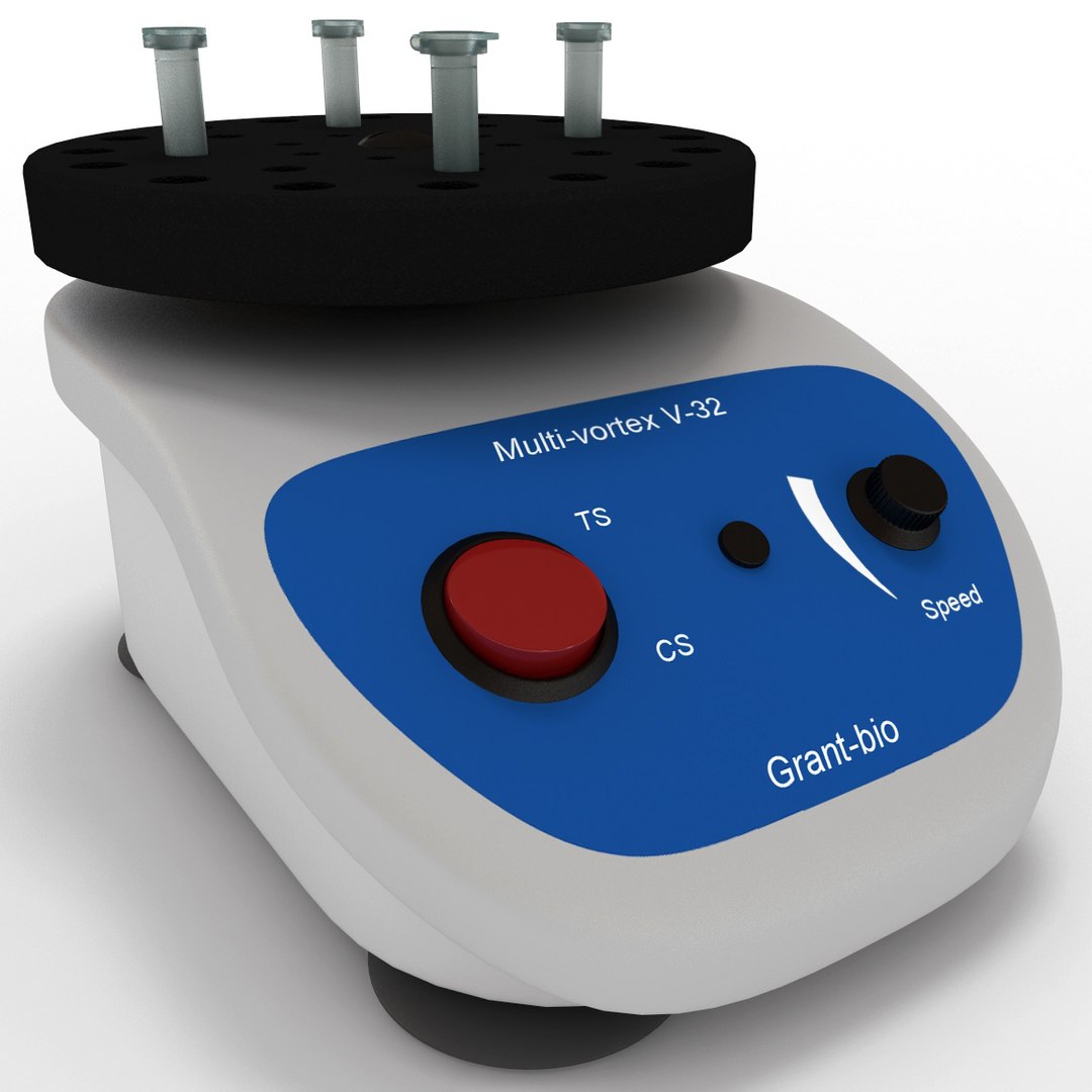 Multi Vortex Mixer V-32 3d C4d