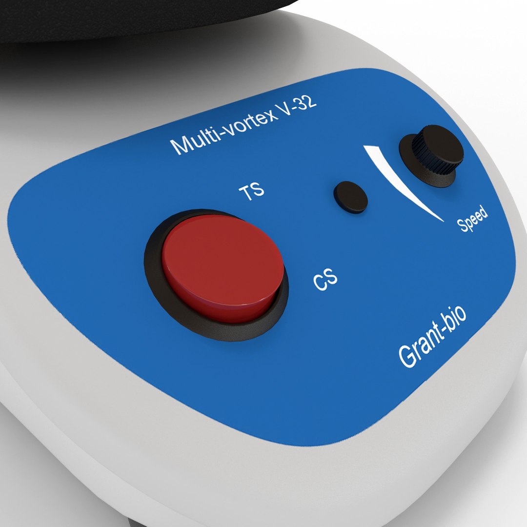 Multi Vortex Mixer V-32 3d C4d