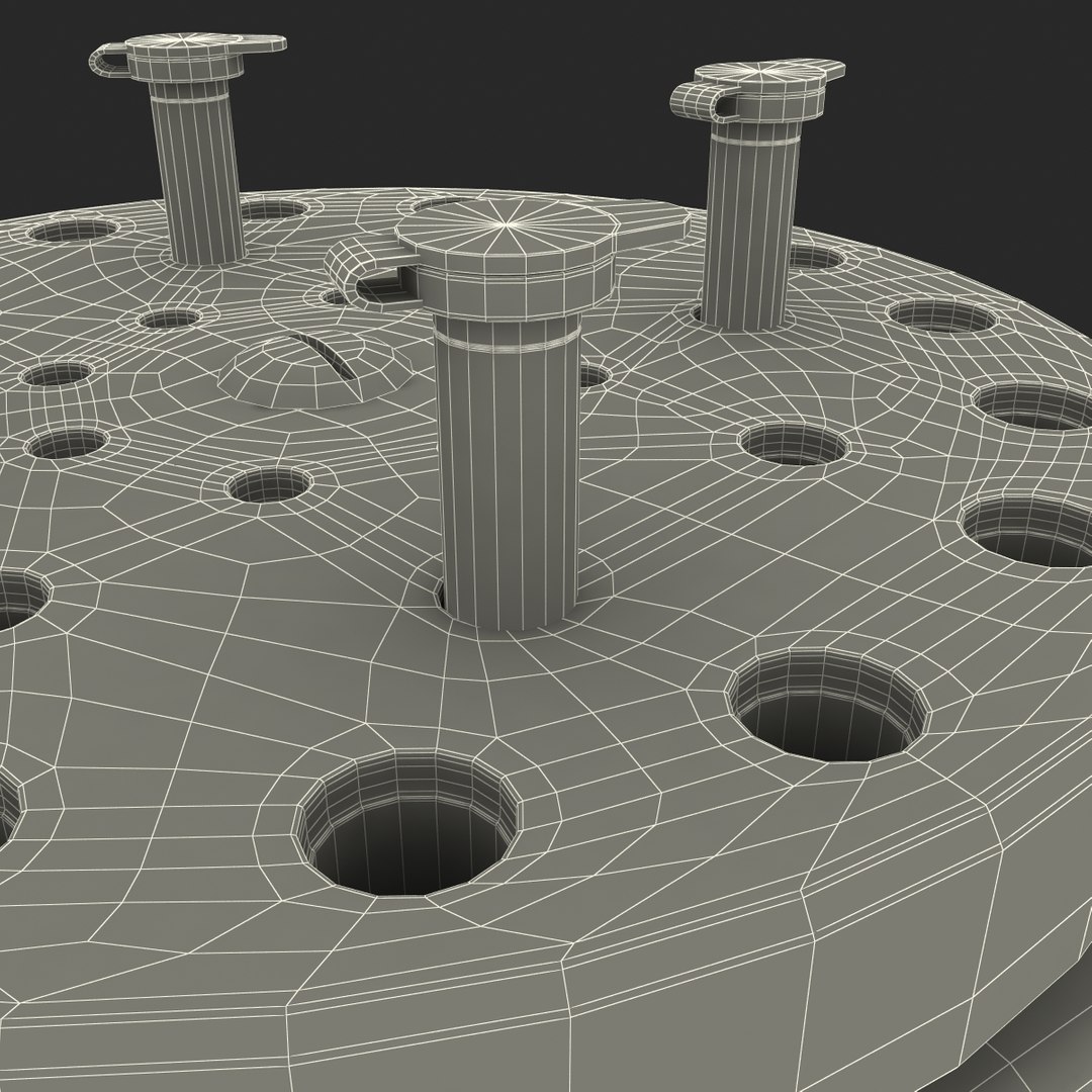 Multi Vortex Mixer V-32 3d C4d