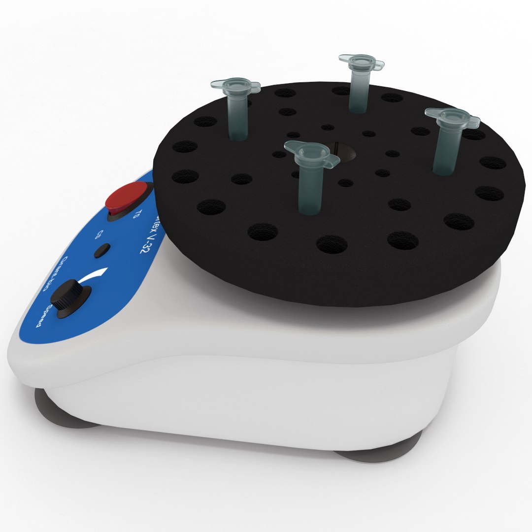 multi vortex mixer v-32 3d c4d