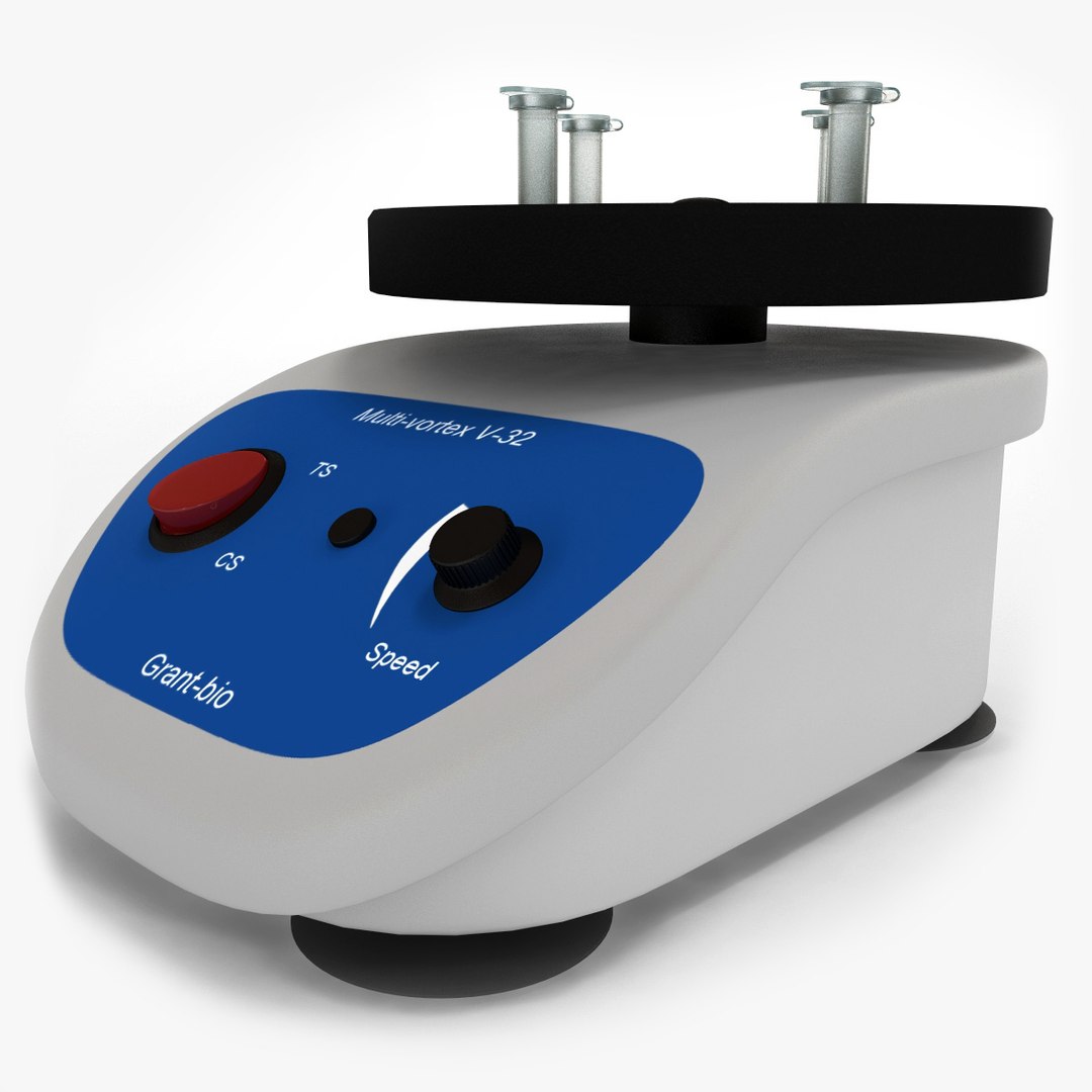 Multi Vortex Mixer V-32 3d C4d