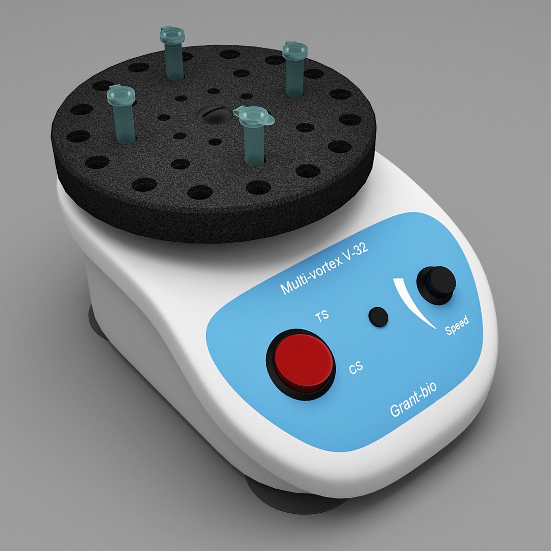 Multi Vortex Mixer V-32 3d C4d