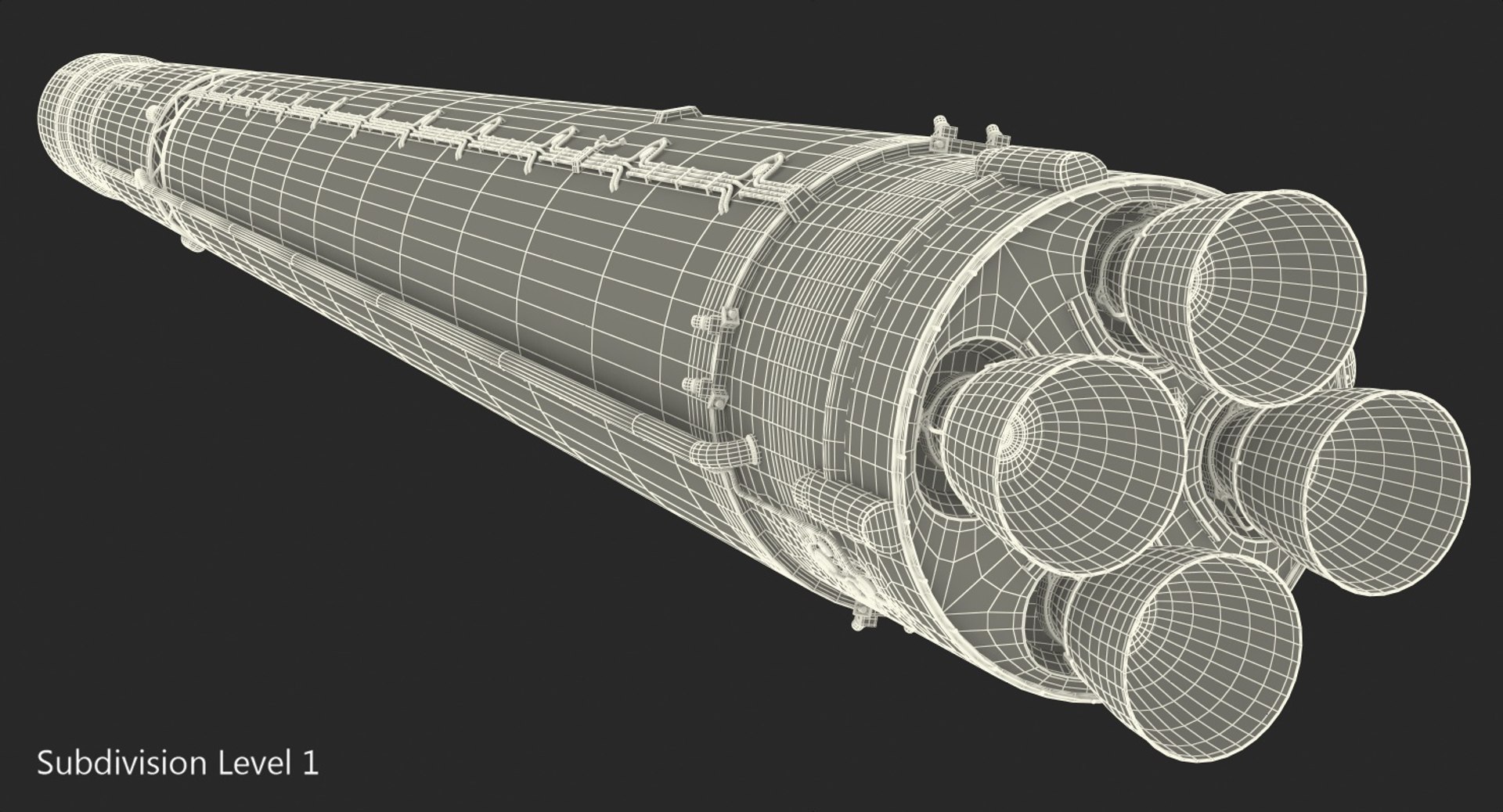 3D zenit 3sl rocket - TurboSquid 1410108