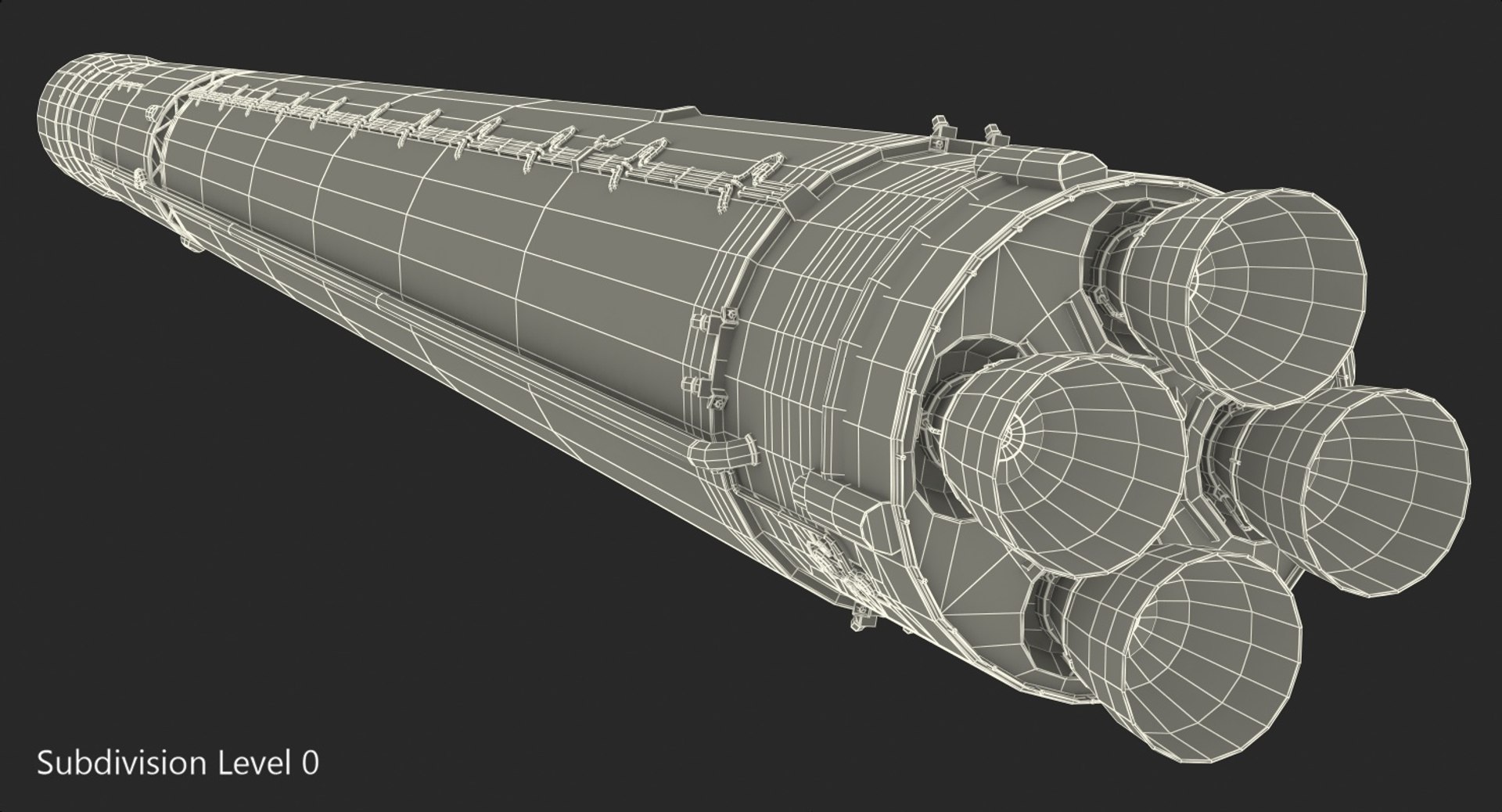 3D zenit 3sl rocket - TurboSquid 1410108