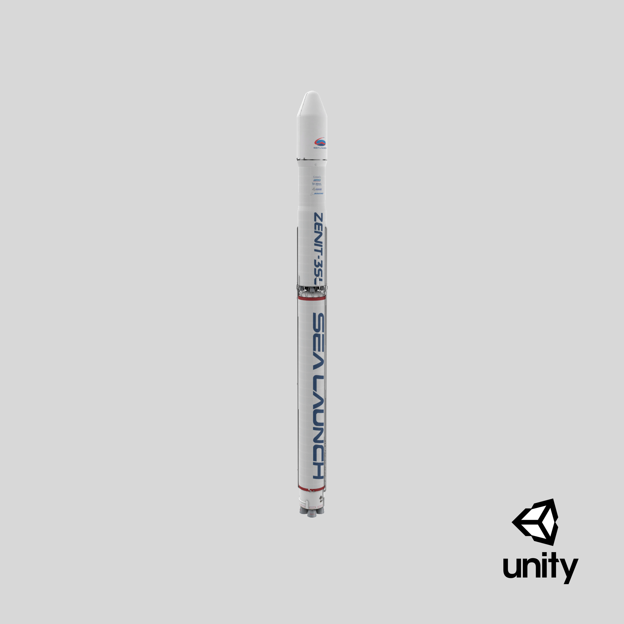 3D zenit 3sl rocket - TurboSquid 1410108