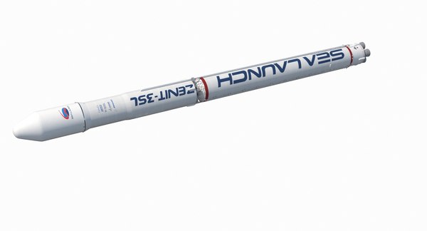 3D zenit 3sl rocket - TurboSquid 1410108