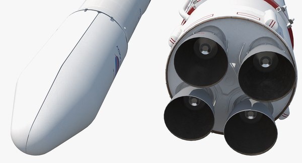 3D zenit 3sl rocket - TurboSquid 1410108