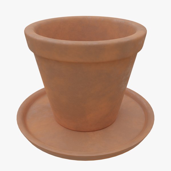 3D model Basic Clay Pot - TurboSquid 1912992