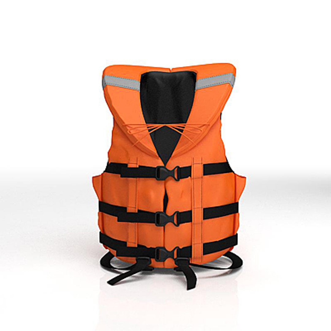 Life Jacket 3d Model