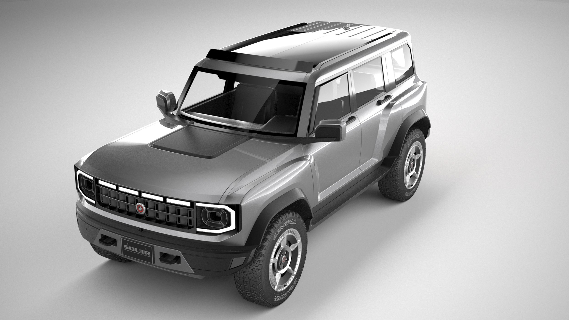 Generic Offroad EV V1 2022 LowPoly Model - TurboSquid 2034279