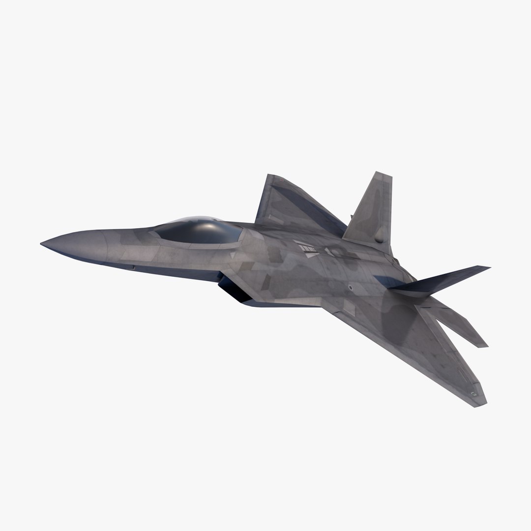 Fighter Jet 2 3D Model - TurboSquid 2224398