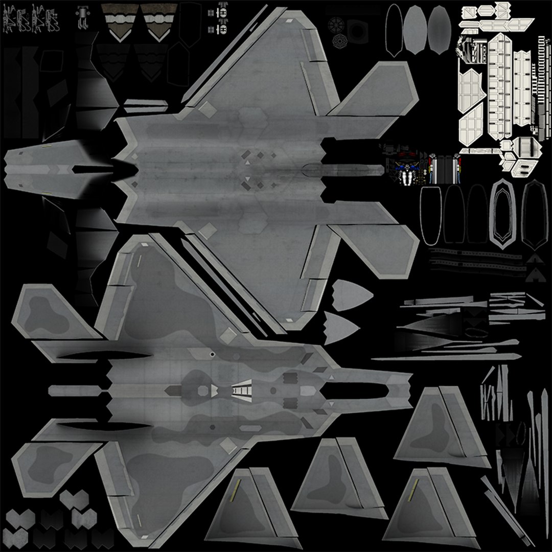 Fighter Jet 2 3D Model - TurboSquid 2224398