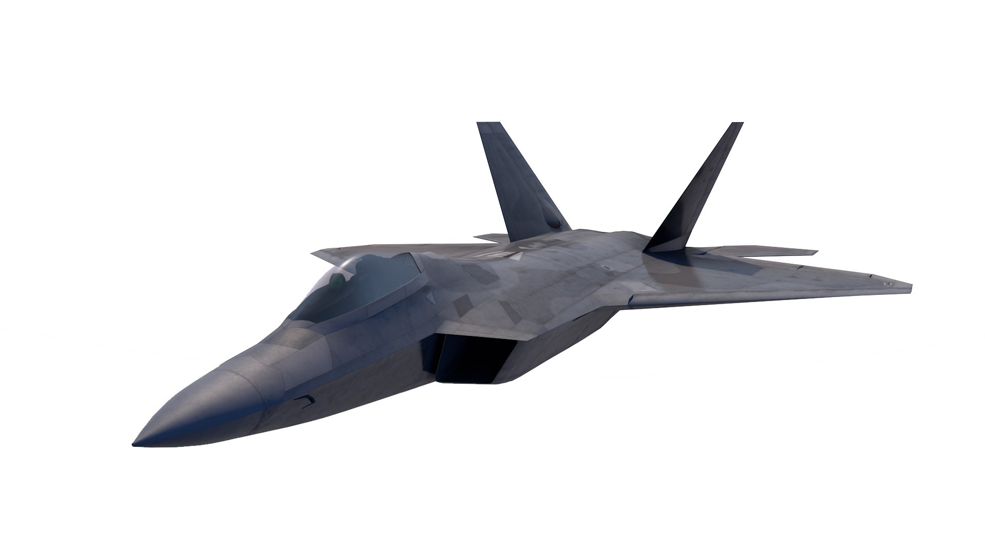 Fighter Jet 2 3D Model - TurboSquid 2224398