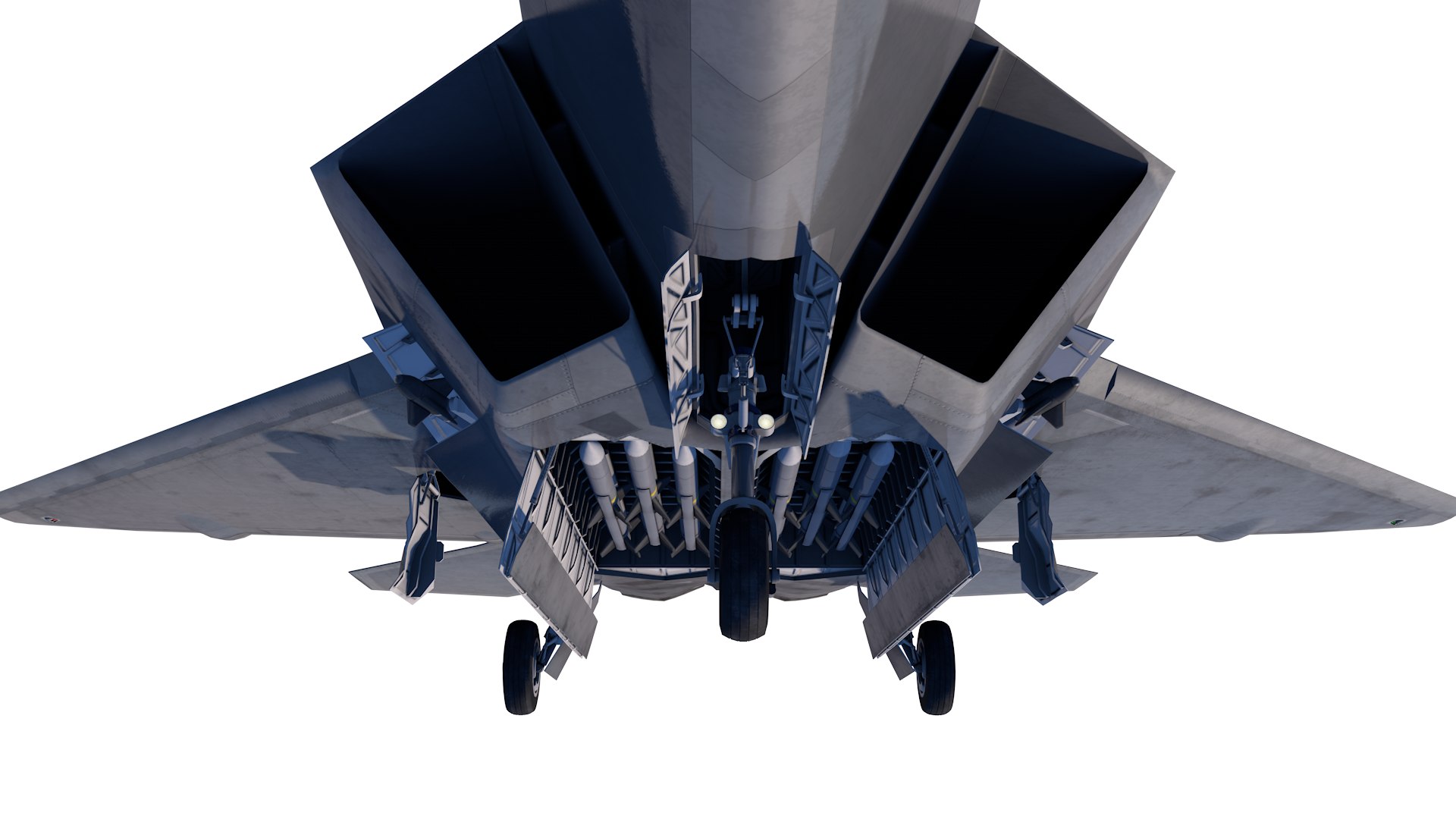 Fighter Jet 2 3D Model - TurboSquid 2224398