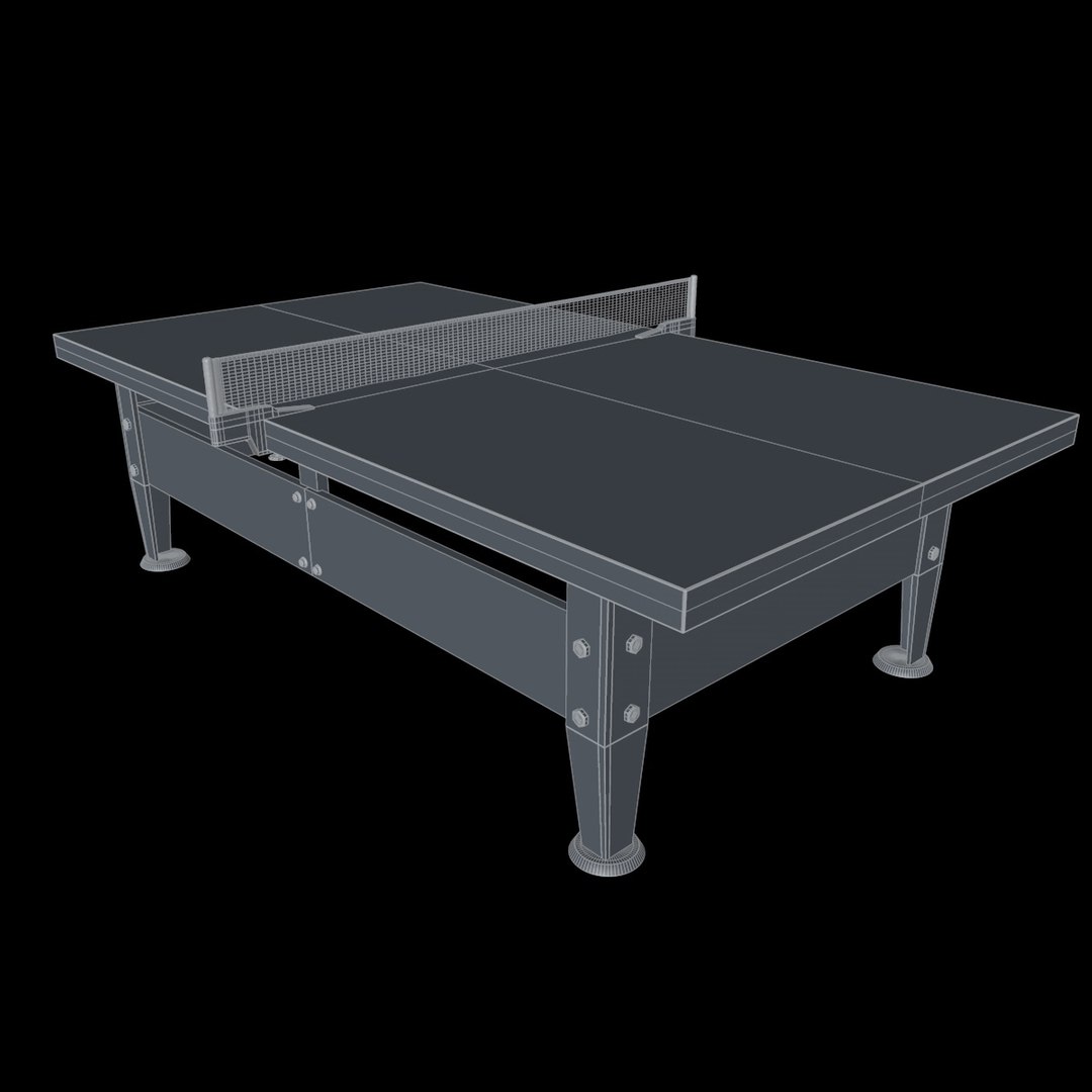 3d tennis table
