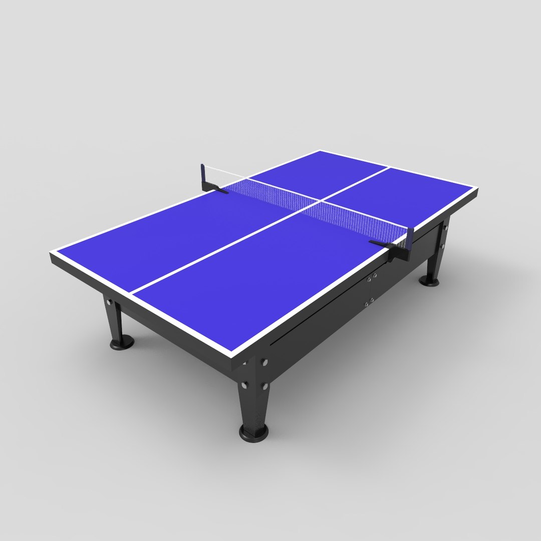 3d tennis table