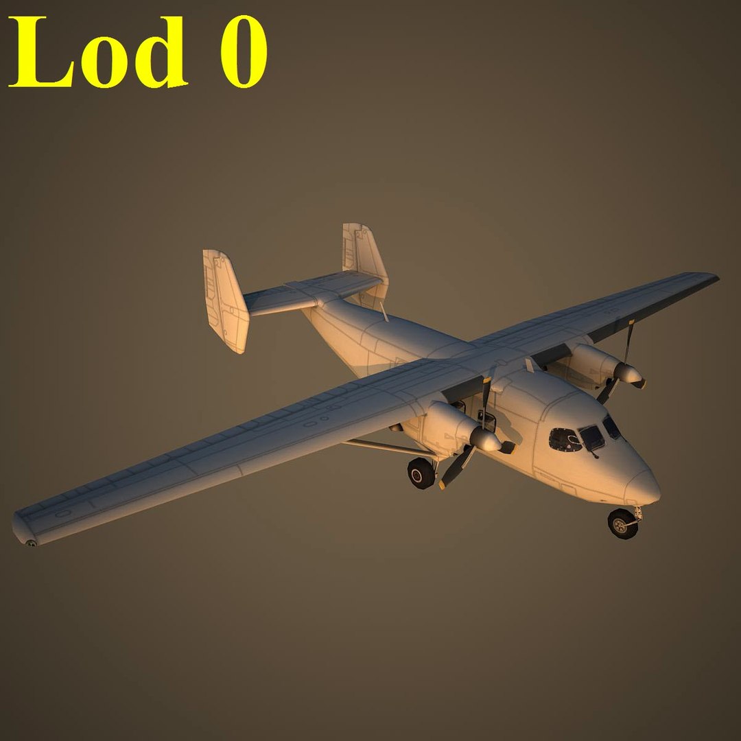 Antonov Aircraft 3d Model