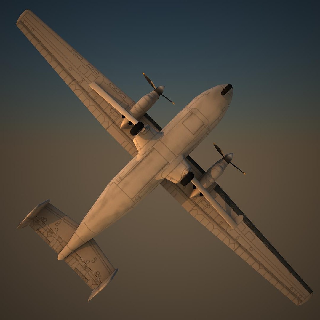 Antonov Aircraft 3d Model