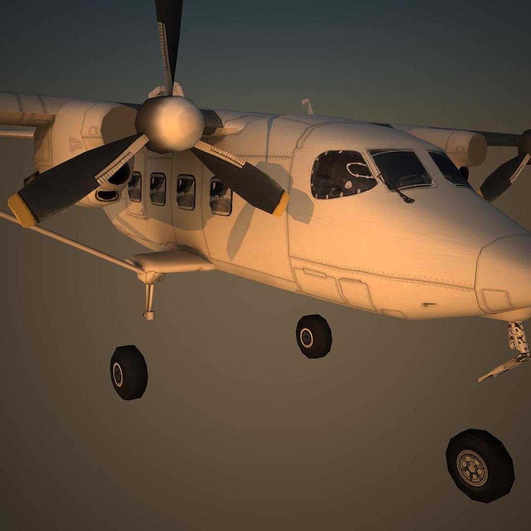 Antonov Aircraft 3d Model