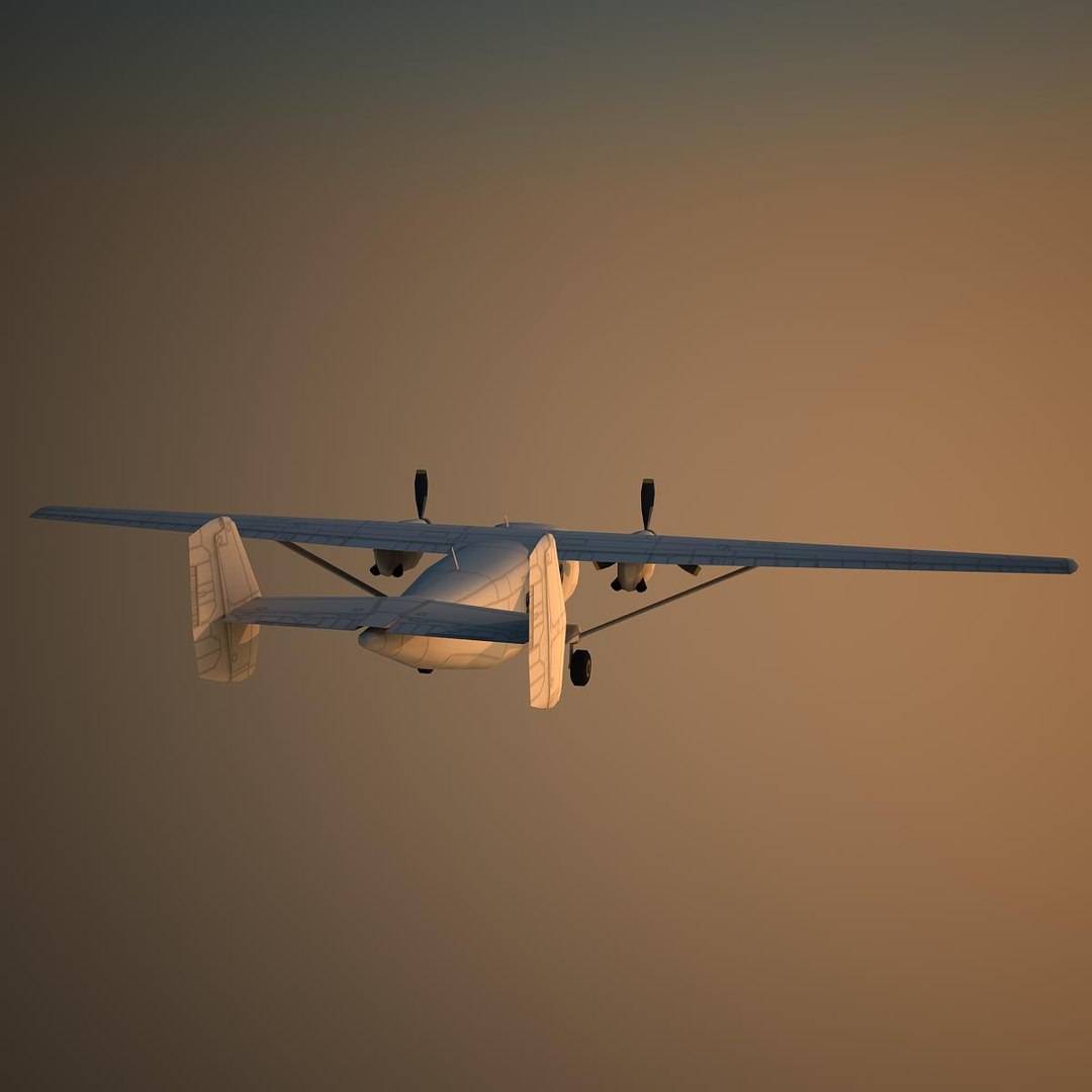 Antonov Aircraft 3d Model