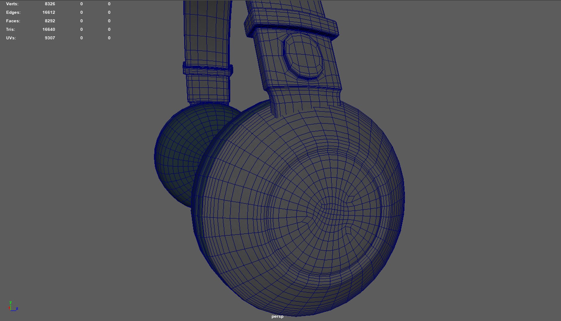 3D Low Poly Headphones - TurboSquid 1966924