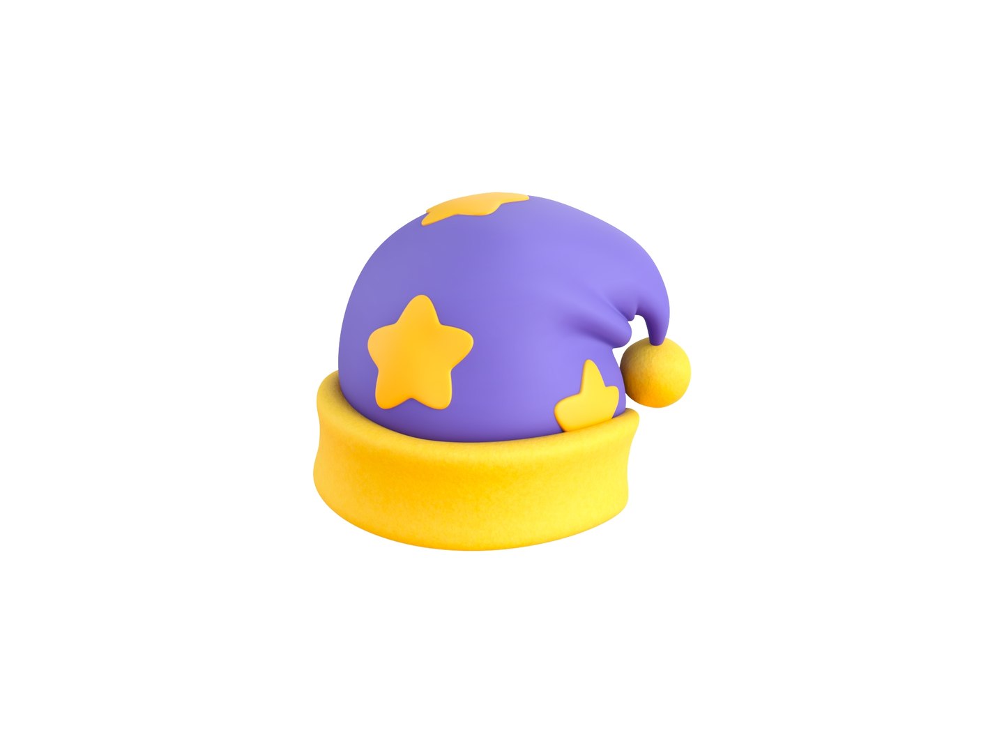 3D Sleeping Hat - TurboSquid 2253079