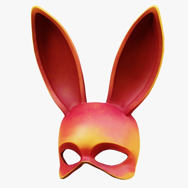 modelo 3d Rabbit Bunny Mask - TurboSquid 2047599