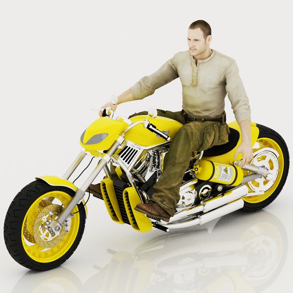 Motorcycle Human 3D Models for Download | TurboSquid