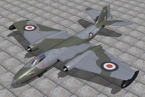 English Electric Canberra 3D Models for Download | TurboSquid