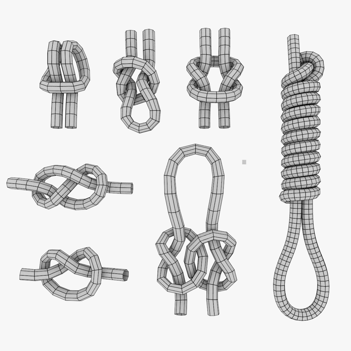 Free knots 3D model - TurboSquid 1533503