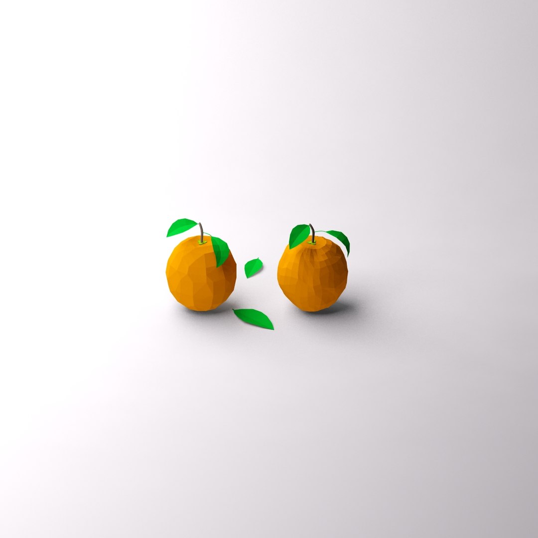 Oranges 3d Model