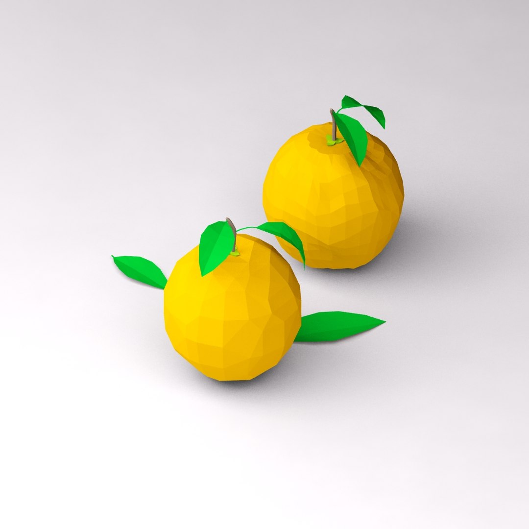 Oranges 3d Model
