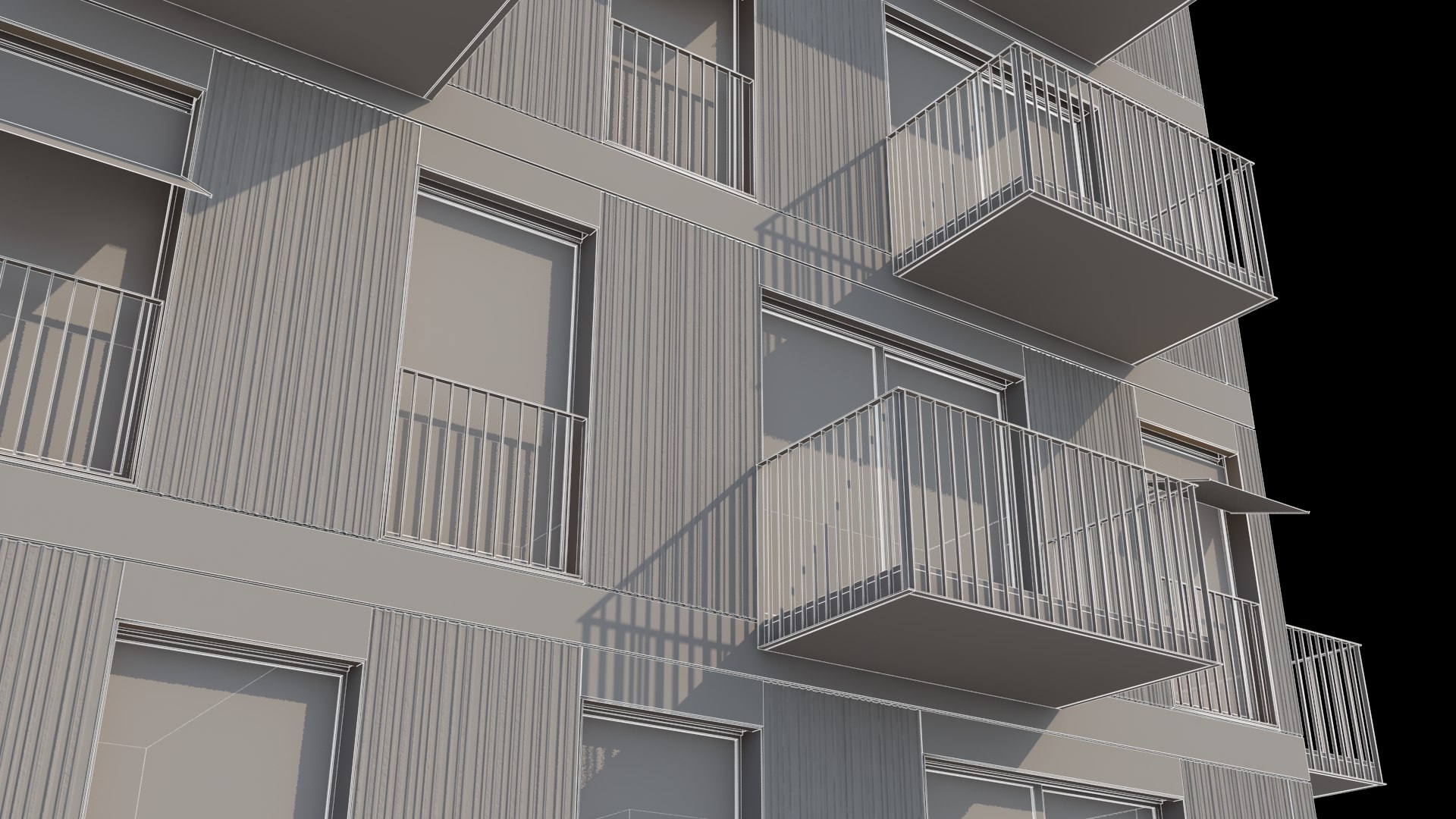 Apartment House 019 3D model - TurboSquid 1741198