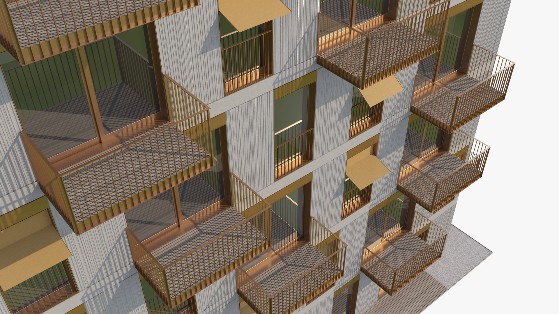 Apartment House 019 3D model - TurboSquid 1741198