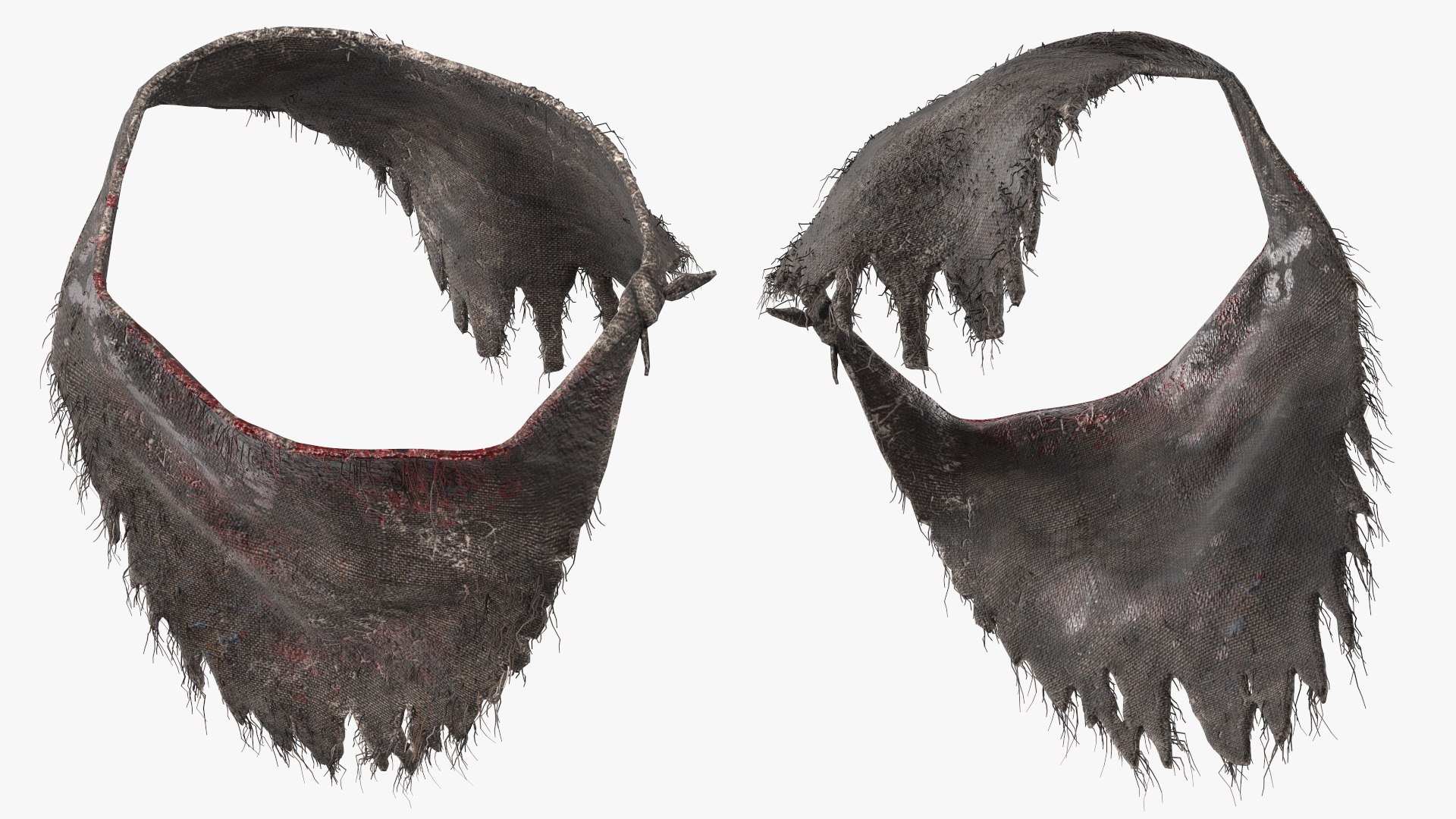 3D Bloody Rag Loincloth Fur Model - TurboSquid 1699096